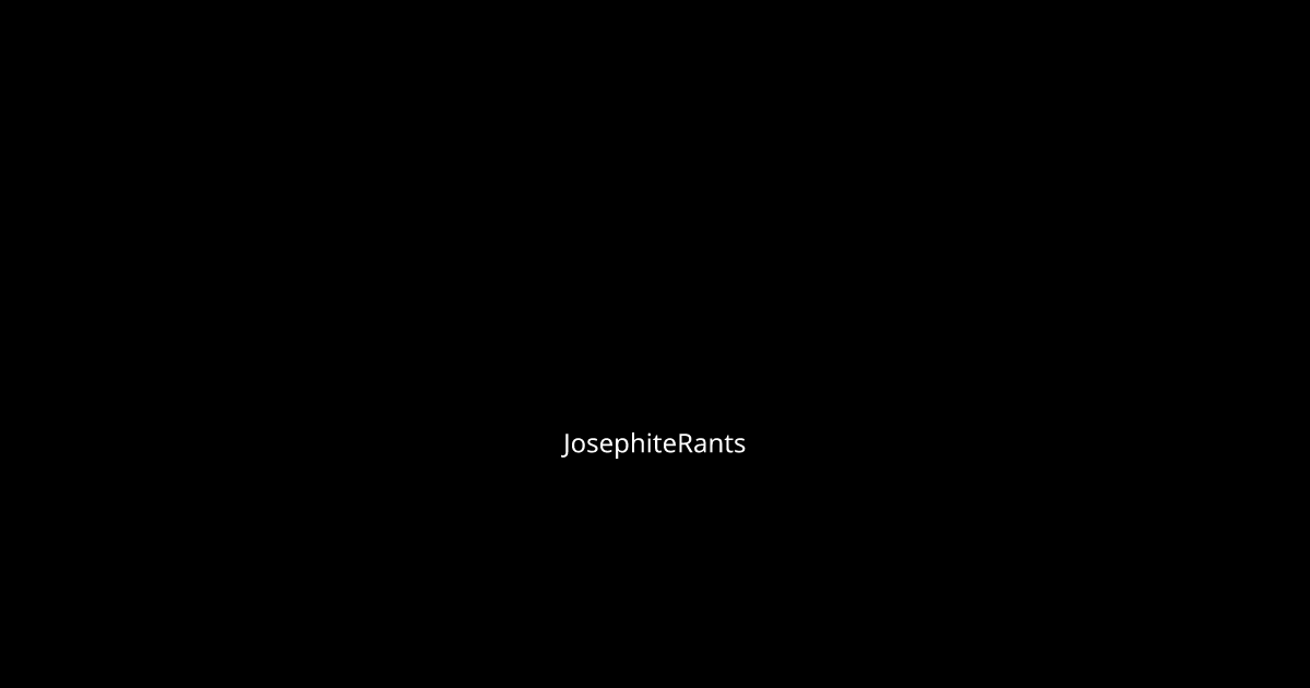 JosephiteRants - Share Your Confessions